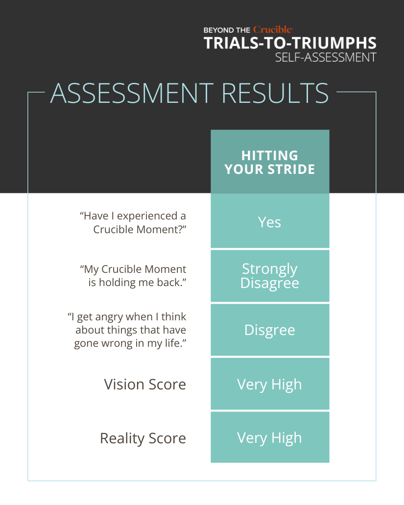 Hitting Your Stride - Beyond the Crucible by Warwick Fairfax